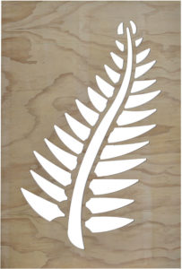 Privacy Screen | Garden Art | NZ Silver Fern | Ladybugs