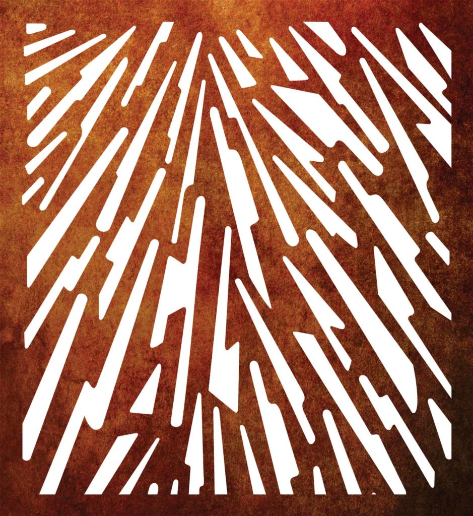 Corten Steel Fence Panels | Privacy Screen | Ladybugs